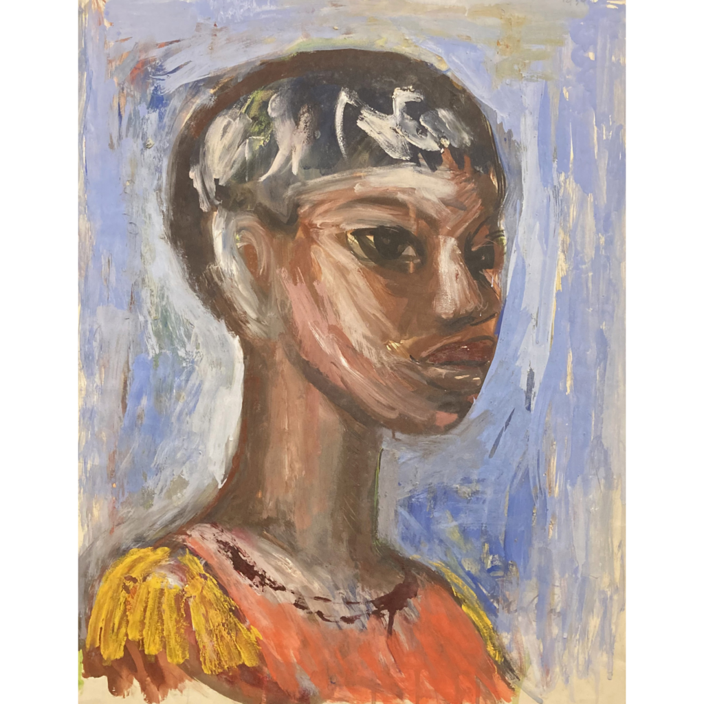 Portrait of a Young Black Woman - The Rivolo Collection
